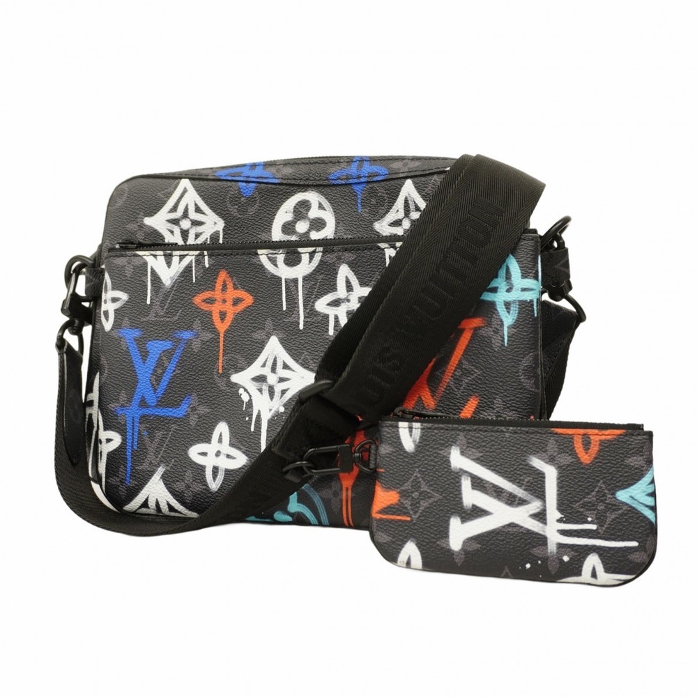 Louis Vuitton Lv Graffiti Trio Messenger Shoulder Bag… - Gem